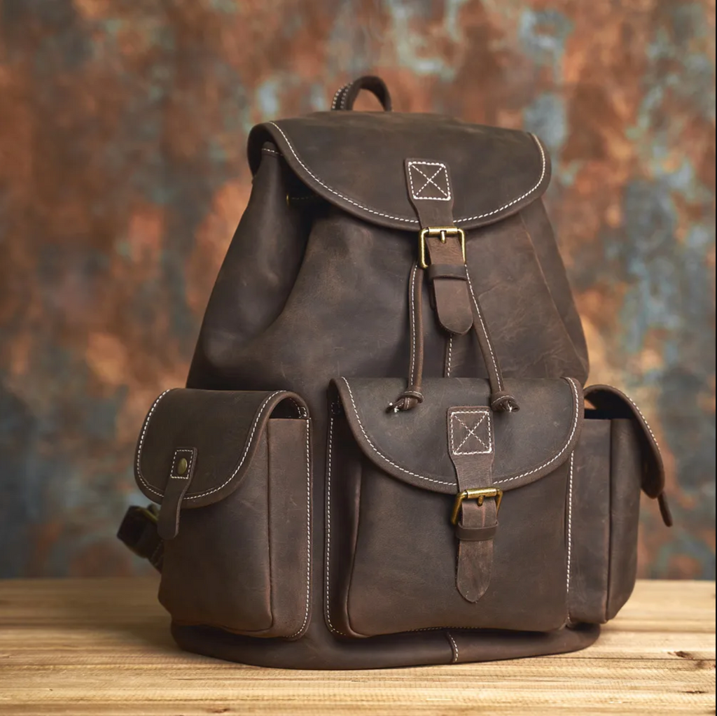 Reporter Leather Backpack – Things Remembered PH